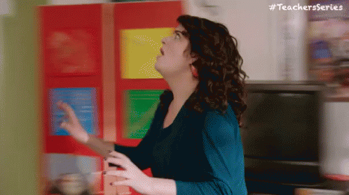 Feldman Hitting Wall GIF - TeachersSeries TeachersSeriesGIFs - Discover ...