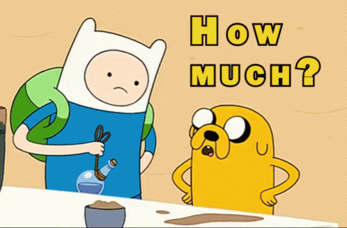 How Much? GIF - Howmuch Jake Jakethedog - Discover & Share GIFs