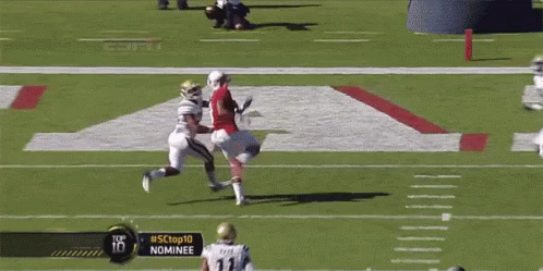 Leaping Touchdown - Football GIF - Football - Discover & Share GIFs