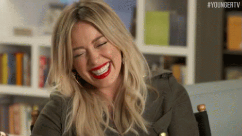 Hilary Big Laugh GIF - Youngertv Younger Tvland GIFs | Say more with Tenor