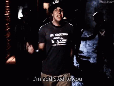 I'm Addicted To You GIF - Addicted Simpleplan - Discover & Share GIFs