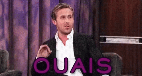 Ouais GIF - Oui Ouais Oue - Discover & Share GIFs