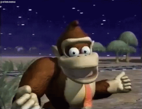 Don't Blame Donkey Kong He Doesn't Know What The F Happened GIF ...