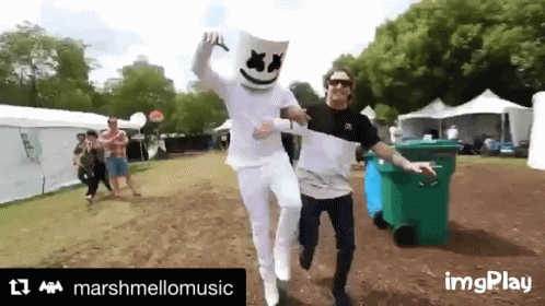 The Popular Marshmello GIFs Everyone's Sharing