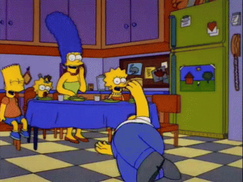 Homer Break-dancing - The Simpsons GIF - Thesimpsons Breakdancing ...