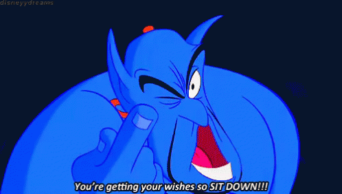 Sit Down GIF - Genie Aladdin Wishes - Discover & Share GIFs