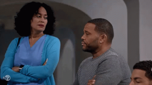 Knowing Glance GIF - ArmsCrossed Blackish Glance - Discover & Share GIFs