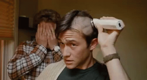 50/50 Shave Head GIF - Josephgordonlevitt Haircut Haircutemoji ...
