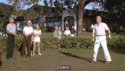 Damn - Caddyshack GIF - Caddyshack Comedy Golf - Discover & Share GIFs