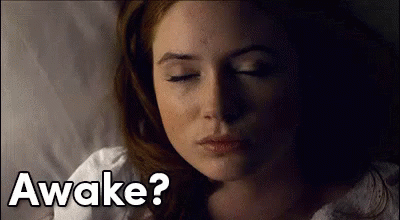 I'm Awake, Are You? - Doctor Who GIF - Awake DoctorWho AmyPond ...