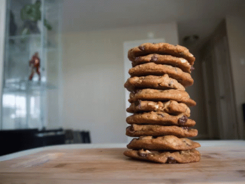 Cookies Disappearing GIF - Yum Nom - Discover & Share GIFs