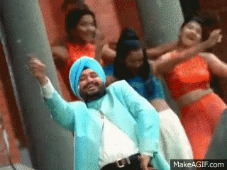 Bhangra GIF - Bhangra Daler Mehndi - Discover & Share GIFs