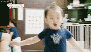 Baby Kiss GIF - Minguk Kids - Discover & Share GIFs