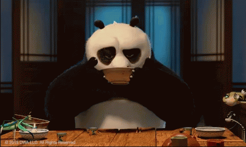 Fatty GIF - Fatty Moustache Po - Discover & Share GIFs