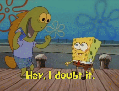 Doubt It GIF - DoubtIt SpongeBob - Discover & Share GIFs