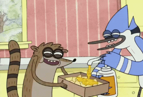Nachos GIF - Cheese Regularshow GIFs | Say more with Tenor