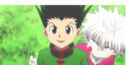 Gon Killua GIF - Gon Killua Pie - Discover & Share GIFs